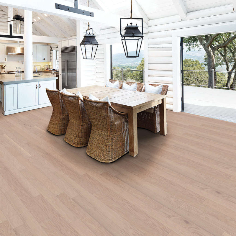 Shaw Epic Albright Oak Hardwood Flooring - Biscuit LG 5" | GreenFlooringSupply.com
