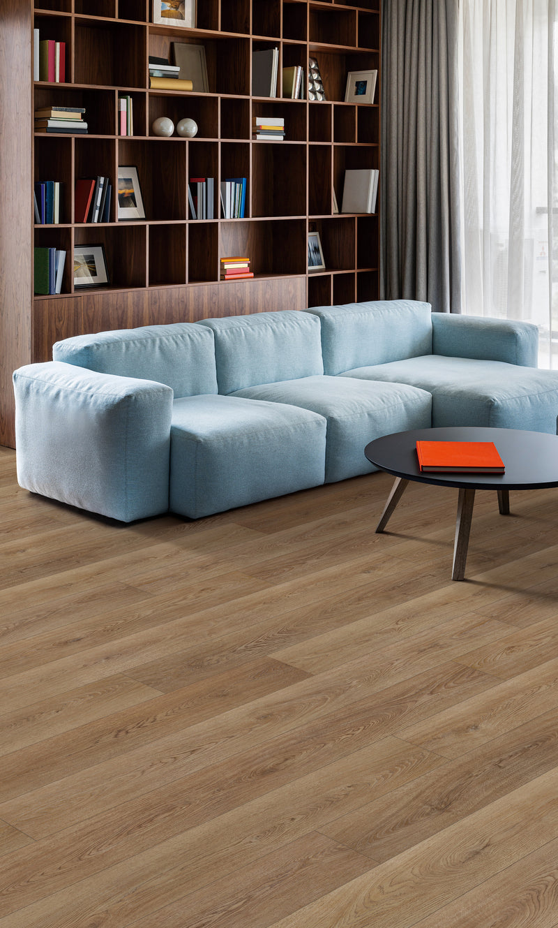 Coretec Plus Premium 3/4" – Saddle Oak 9"– GreenFlooringSupply.com