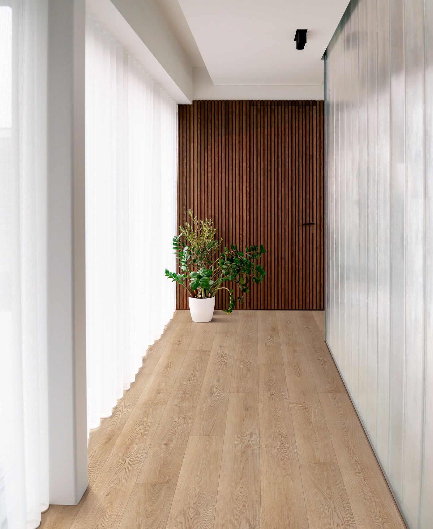 Coretec Plus Premium 3/4" – Warm Sand Oak 9"– GreenFlooringSupply.com