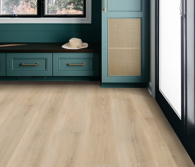 Coretec Plus XL Enhanced Ivory Lace Pecan - 9" | GreenFlooringSupply.com